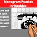 21 Hard and 50 Easy Nonogram Puzzles for Adults With Answers - Instant ...