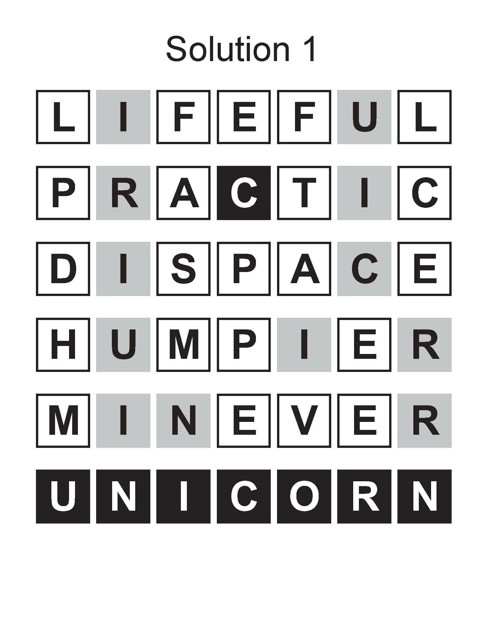 Wordle Challenge Book With 100 Wordle Puzzles and Their Answers, 7 ...