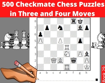 400 Chess Checkmate Puzzles in Two and Three Moves Printable PDF -with ...