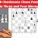 500 Chess Checkmate Puzzles in Three and Four Moves Printable PDF -with ...