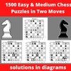 2000 Chess Puzzles in One Move Printable PDF -with Answers - Instant ...