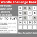 Wordle Challenge Book With 100 Wordle Puzzles and Their Answers, 5 ...