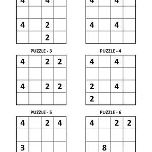 Shikaku Puzzles Printable PDF - 900 Japanese Puzzles for Adults With ...