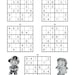 1000 Sudoku Puzzles for Kids With Answers - Kids Sudoku 4x4, Kids ...