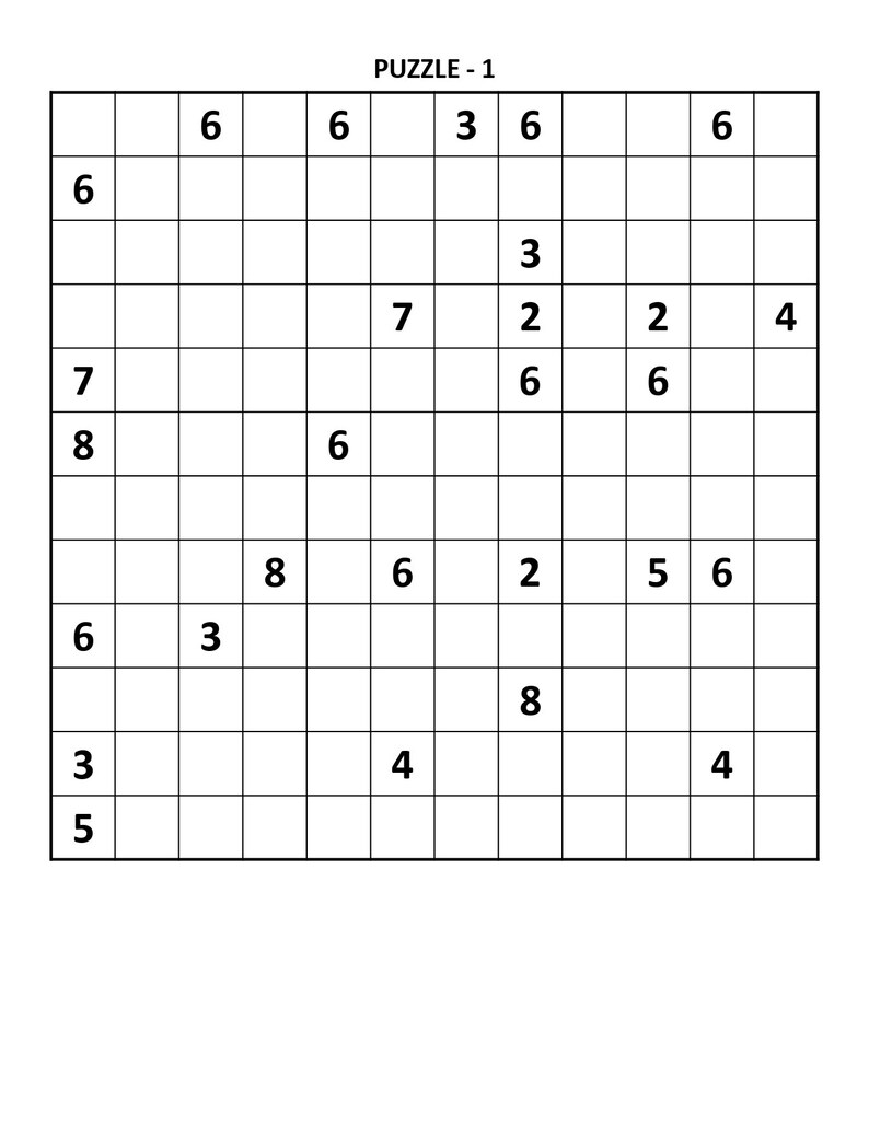Shikaku Puzzles Printable PDF - 900 Japanese Puzzles for Adults With ...