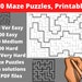 Crossword Puzzle Printables for Adults 100 Crosswords With Solutions ...