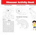 Dinosaur Activity Book for Kids: Dinosaur Coloring Pages, Cut and Paste ...