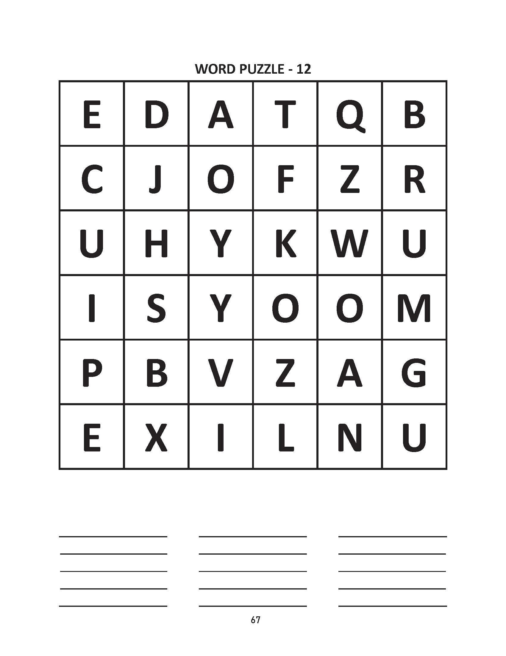 360 Printable Activity Puzzles for Adults, 6-in-1 Sukoku ; Word Search ...
