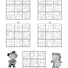 1000 Sudoku Puzzles for Kids With Answers - Kids Sudoku 4x4, Kids ...