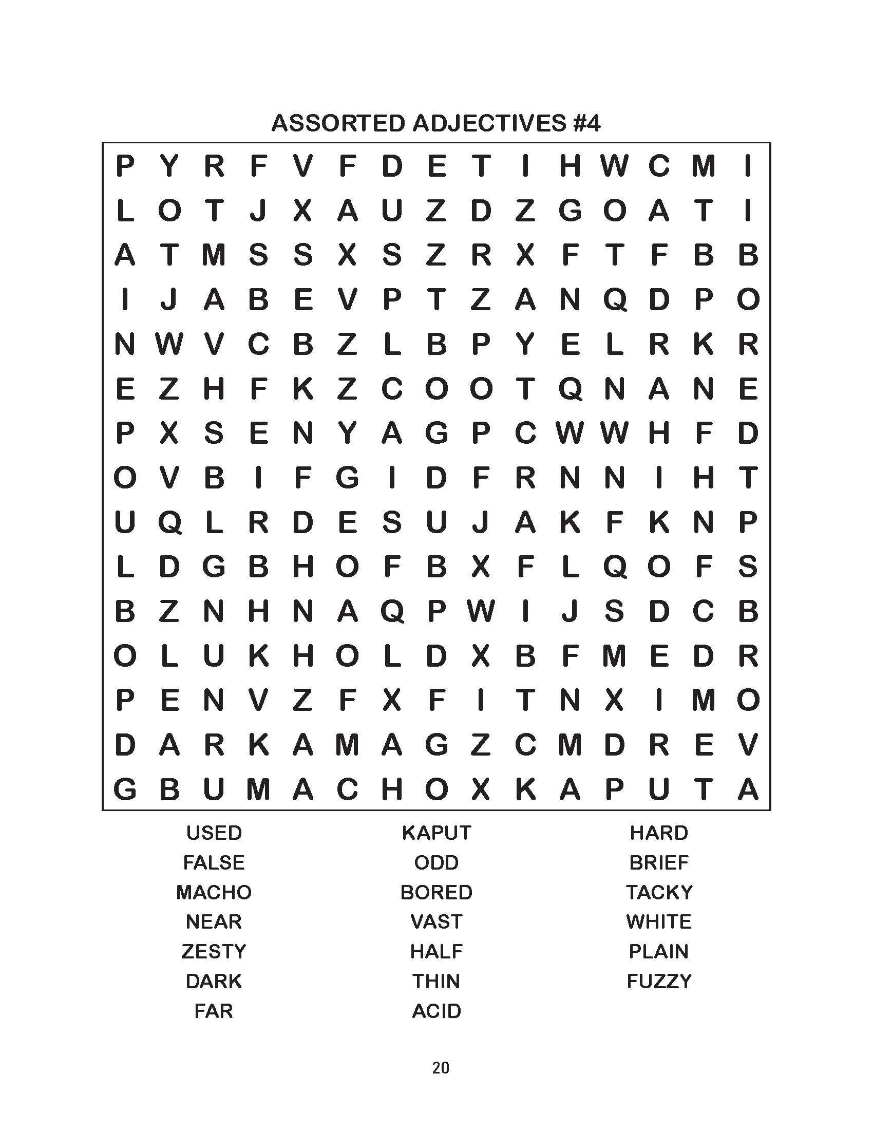 360 Printable Activity Puzzles for Adults, 6-in-1 Sukoku ; Word Search ...
