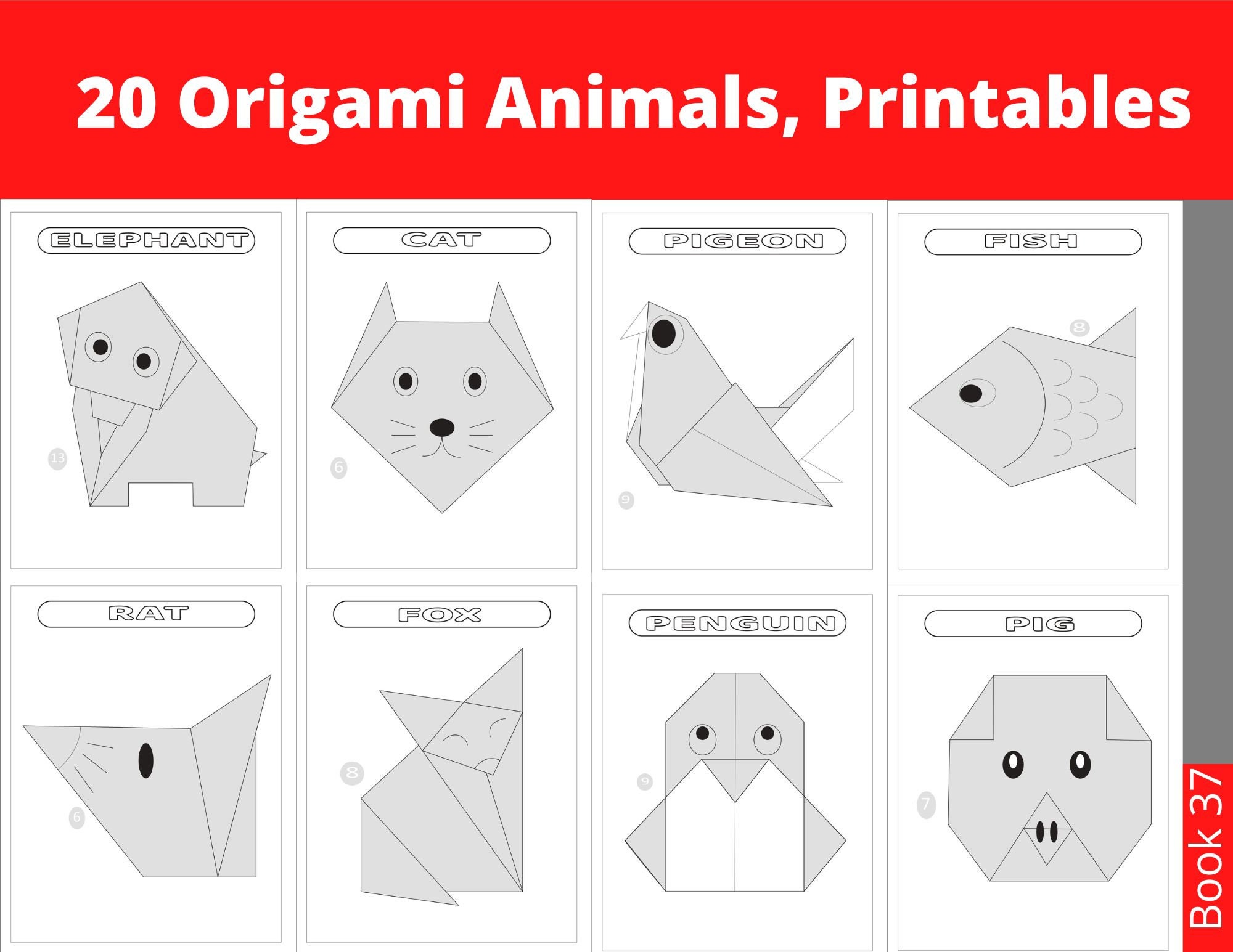 Easy Origami Instructions Printable