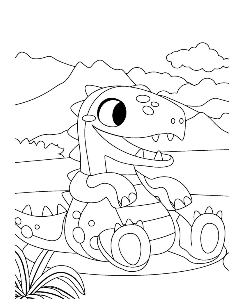 Dinosaur Activity Book for Kids: Dinosaur Coloring Pages, Cut and Paste ...