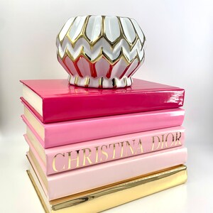 Pink Luxury Decorative Books | Coffee Table Books - Luxury Books ...