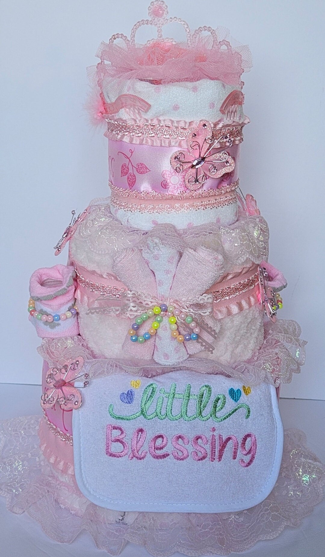 Princess Diaper Cake - Etsy