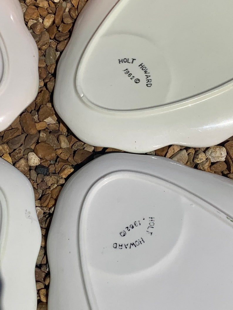 Vintage Holt Howard Dish Set - Etsy