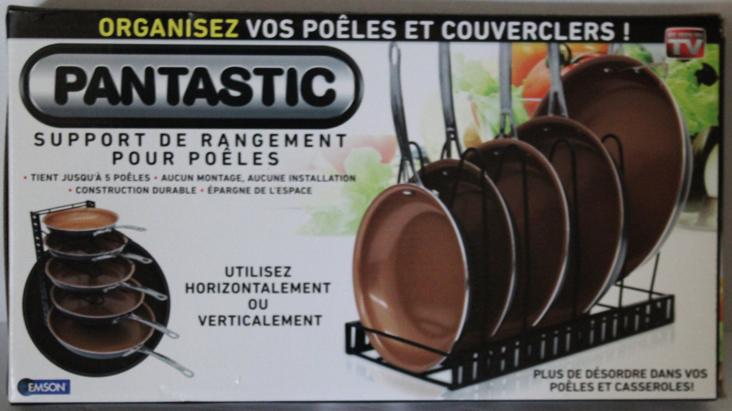 Pan Organizer pantastic Keeps Pans and Lids Easily Organized NID - Etsy