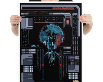 Constitution Class Starship - Etsy