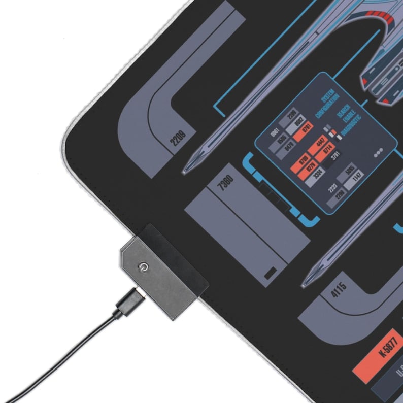 NEW!! Trekkers Enterprise-f LCARS Display Panel - Extra-large LED ...