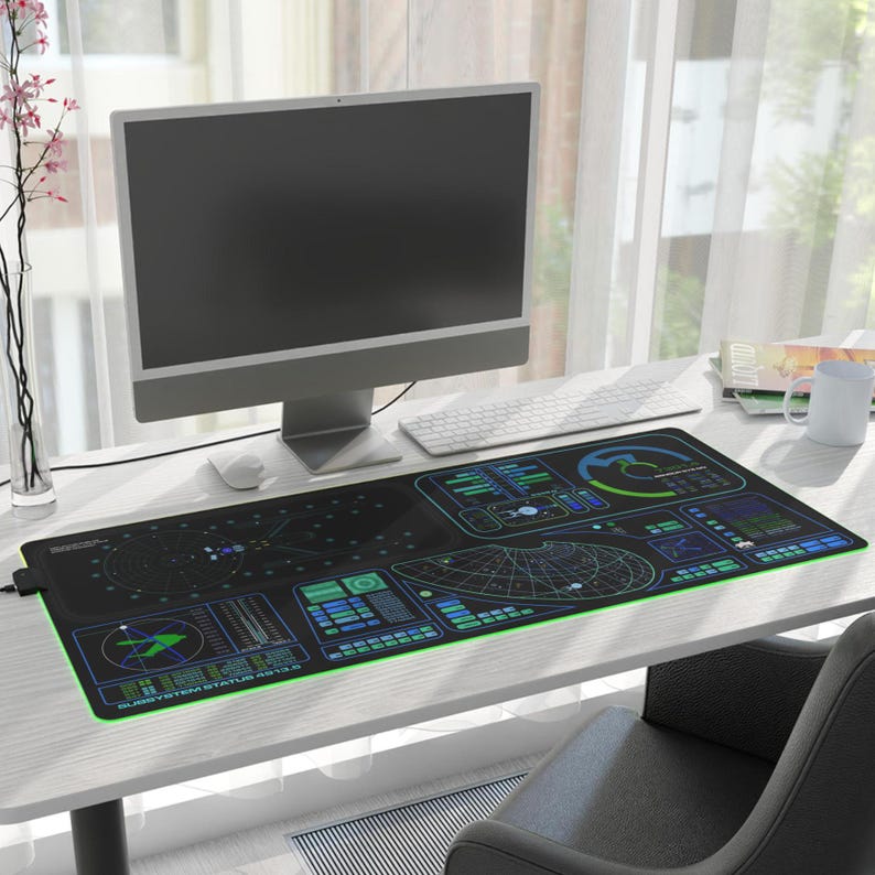 Trekkers Enterprise-a LCARS Display Panel - Extra-large LED Gaming ...