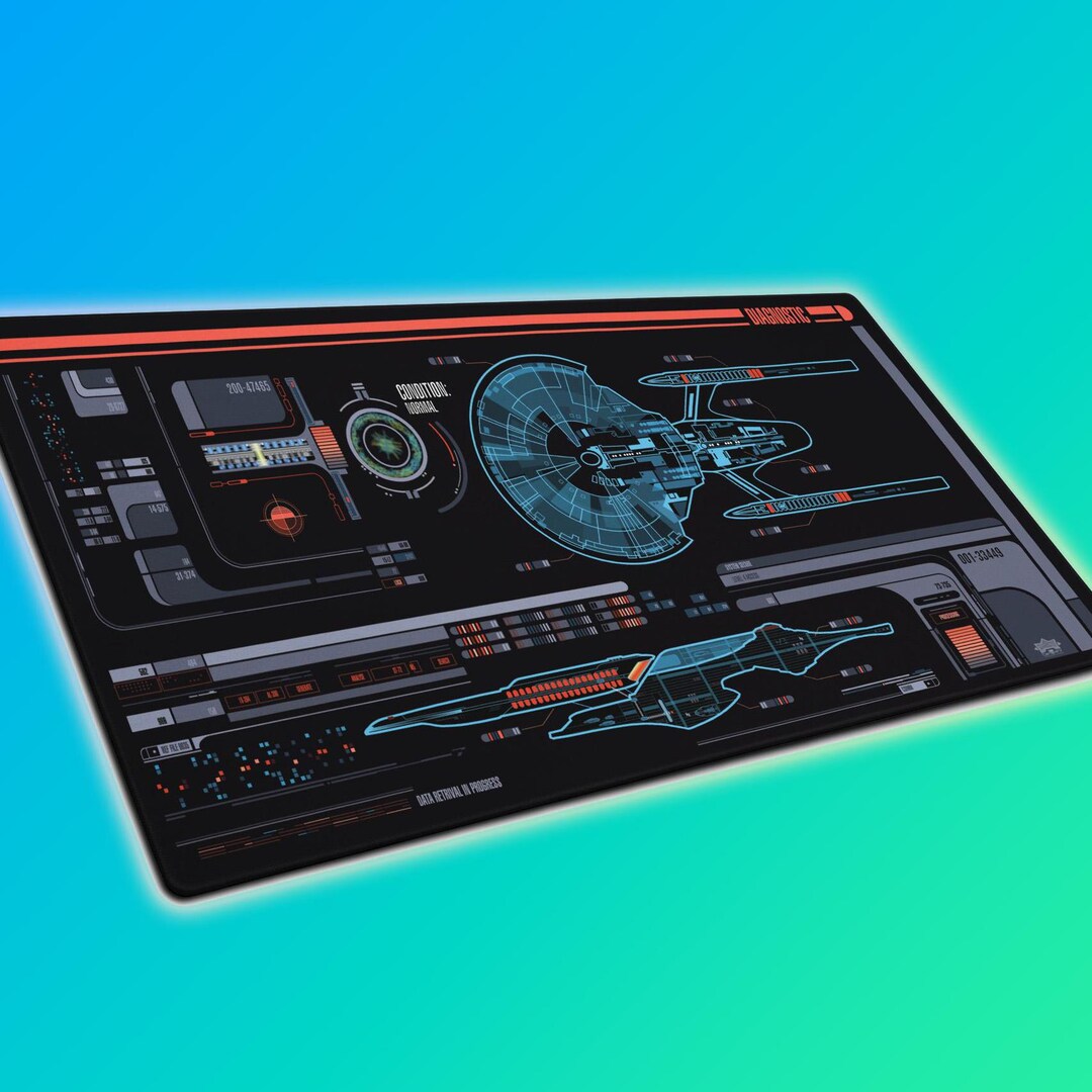 Trekkers Enterprise-g LCARS Display Panel | Extra-large LED Gaming ...
