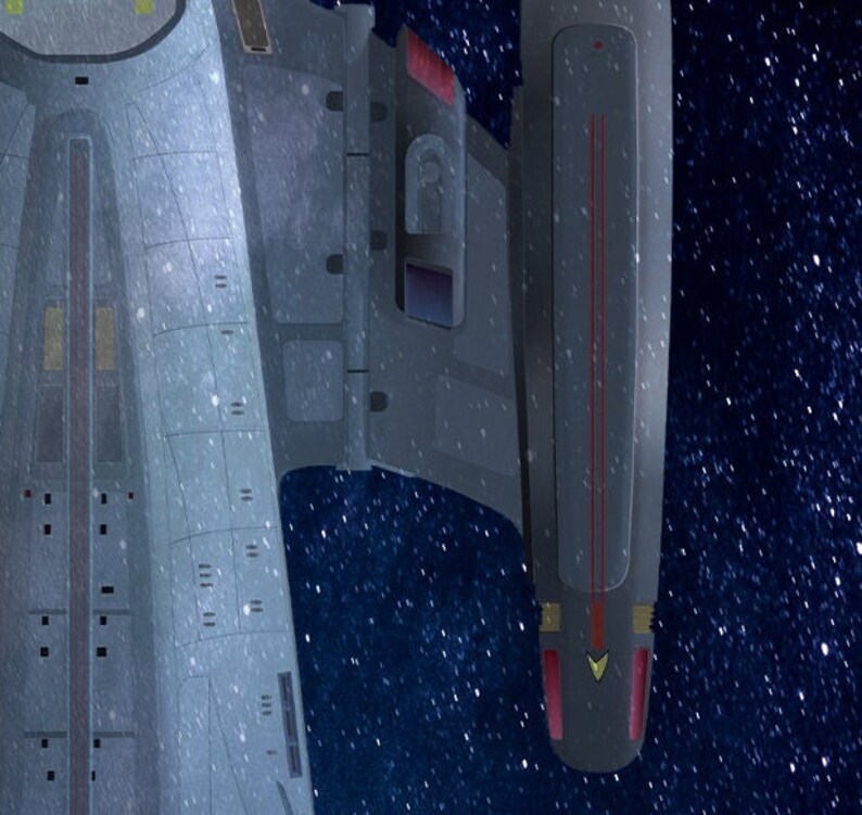 Trekkers Intrepid Class Starship - Wallpaper for Android Mobile Devices ...