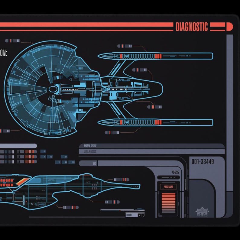 Trekkers Enterprise-g LCARS Display Panel | Extra-large LED Gaming ...