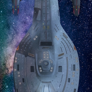 Trekkers Intrepid Class Starship - Wallpaper for Android Mobile Devices ...
