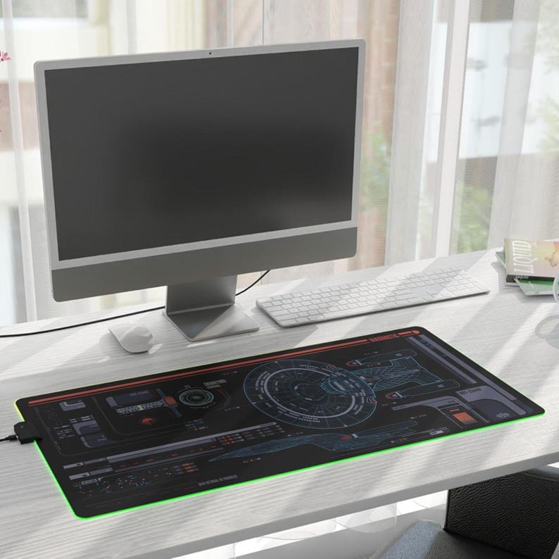 Trekkers Enterprise-d LCARS Display Panel - Extra-large LED Gaming ...