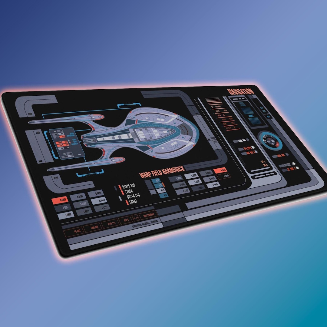 Trekkers Enterprise-f LCARS Display Panel - Extra-large LED Gaming ...
