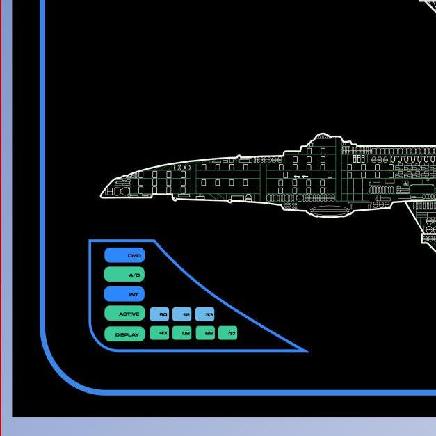 Trekkers Enterprise-b LCARS Display Panel - Extra-large LED Gaming ...