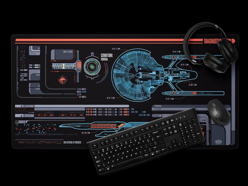 Trekkers Enterprise-g LCARS Display Panel | Extra-large LED Gaming ...