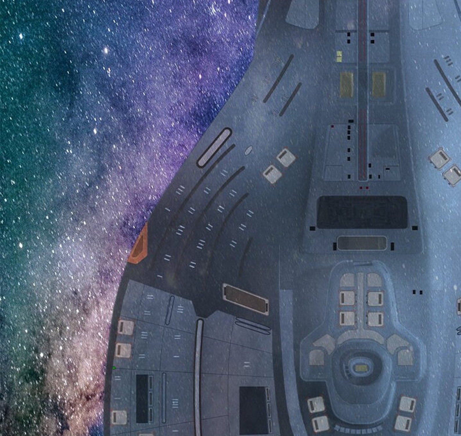 Trekkers Intrepid Class Starship - Wallpaper for Android Mobile Devices ...