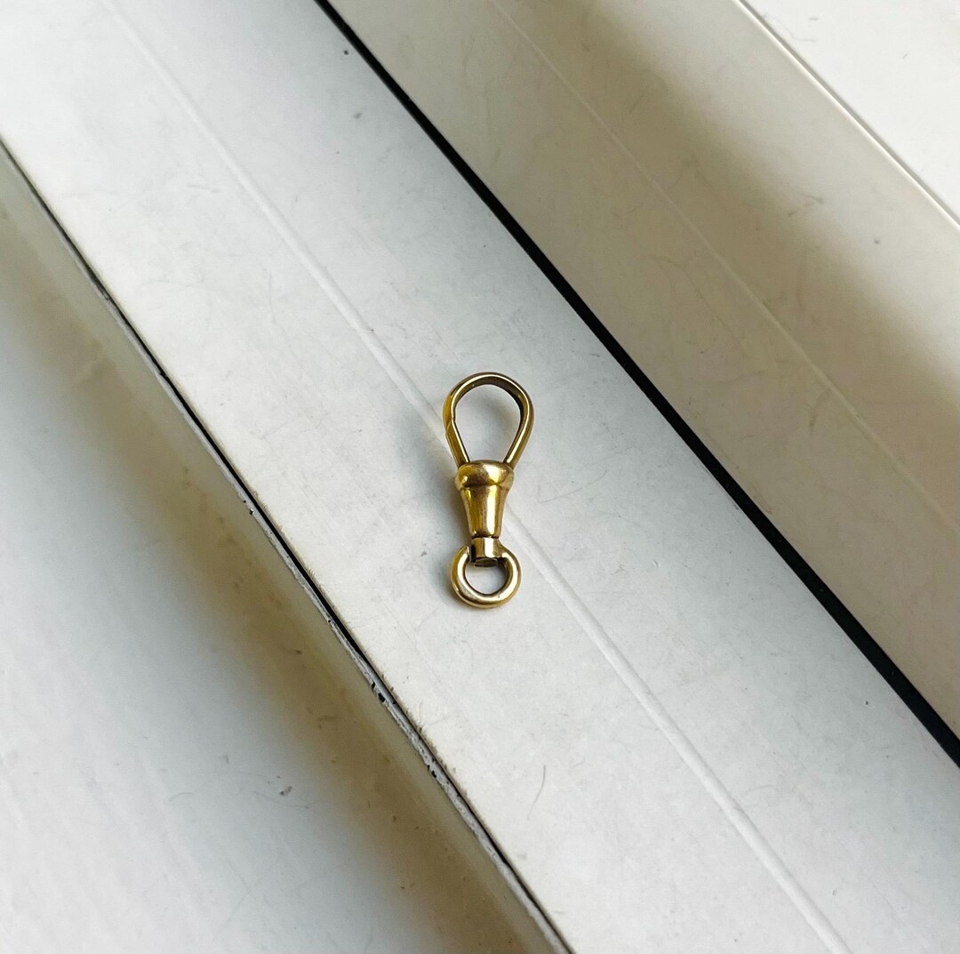 Antique Estate 14k Yellow Gold Dog Clasp - Etsy