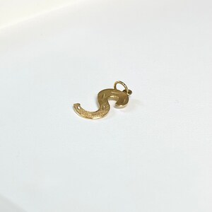 Vintage 14k Gold “S” Letter Pendant Charm - Etsy