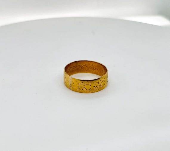 Antique c.1872 Victorian Era 18k Yellow Gold Hallmark… - Gem