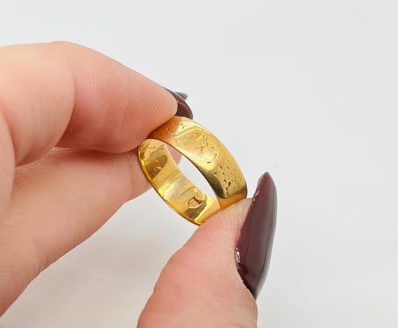 Antique c.1872 Victorian Era 18k Yellow Gold Hallmark… - Gem