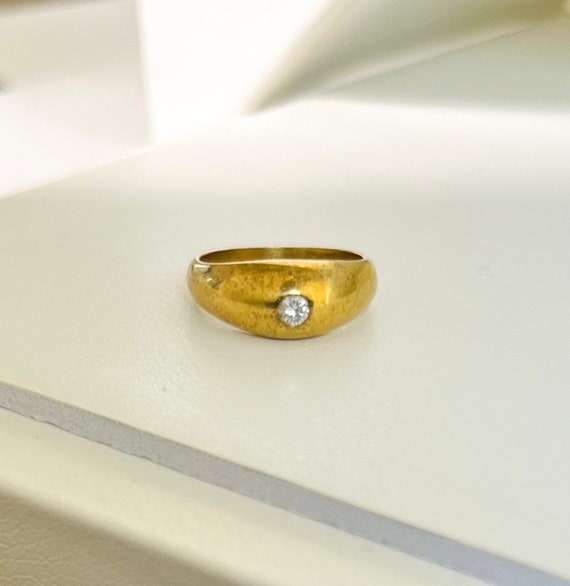 Vintage gypsy set diamond - Gem