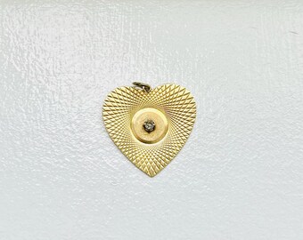 Vintage 14k Gold Large Pisces Zodiac Pendant - Etsy