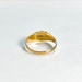 Antique 14k Gold Hand Carved Detailed Signet Ring With Intials - Etsy