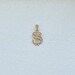 Vintage 14k Gold Dollar Sign Pendant - Etsy