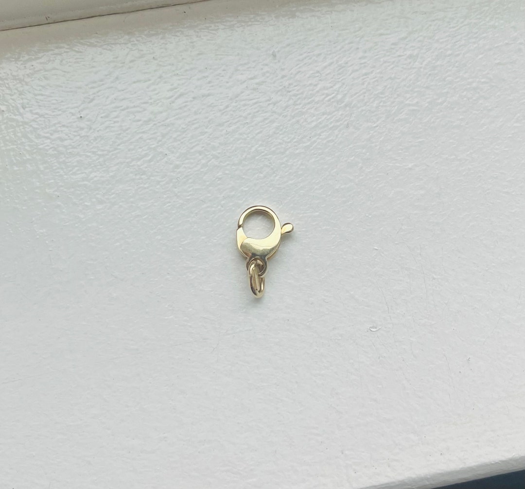 Vintage 14k Gold Italy Lobster Style Clasp - Etsy