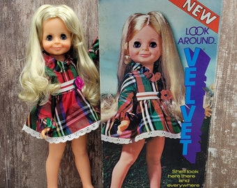 Velvet Vintage Doll - Etsy