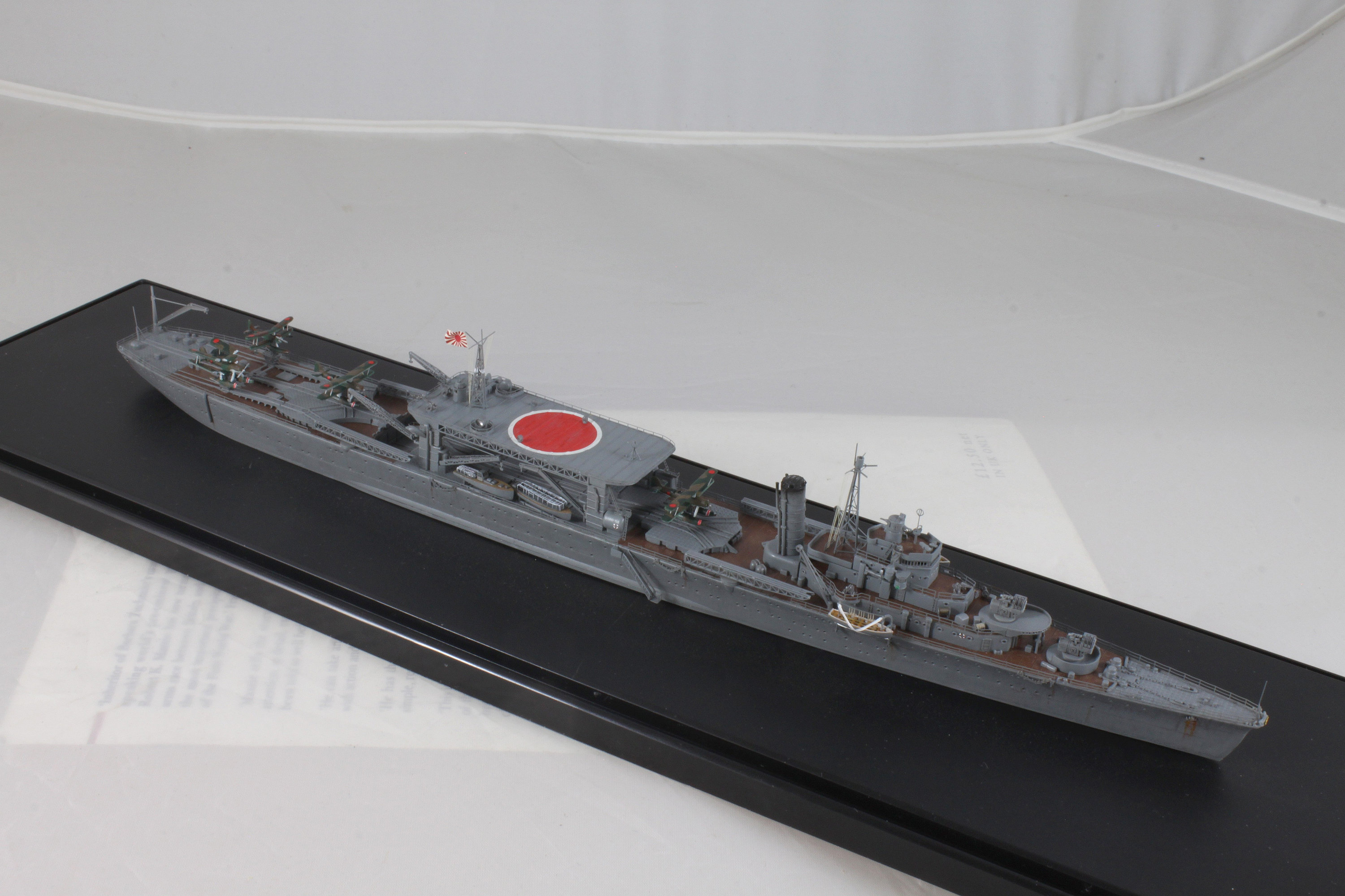 Built Ship Model 1/700 Japanese Seaplane Tender Chitose - Etsy
