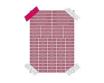 Digital Inspiration Words Labels Junk Journal Digital Words Labels ...