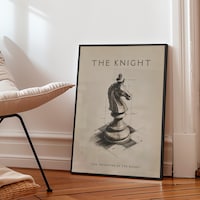 Chess Gallery Set of 15 Drawings, Check Decoration, Retro Print, Board ...