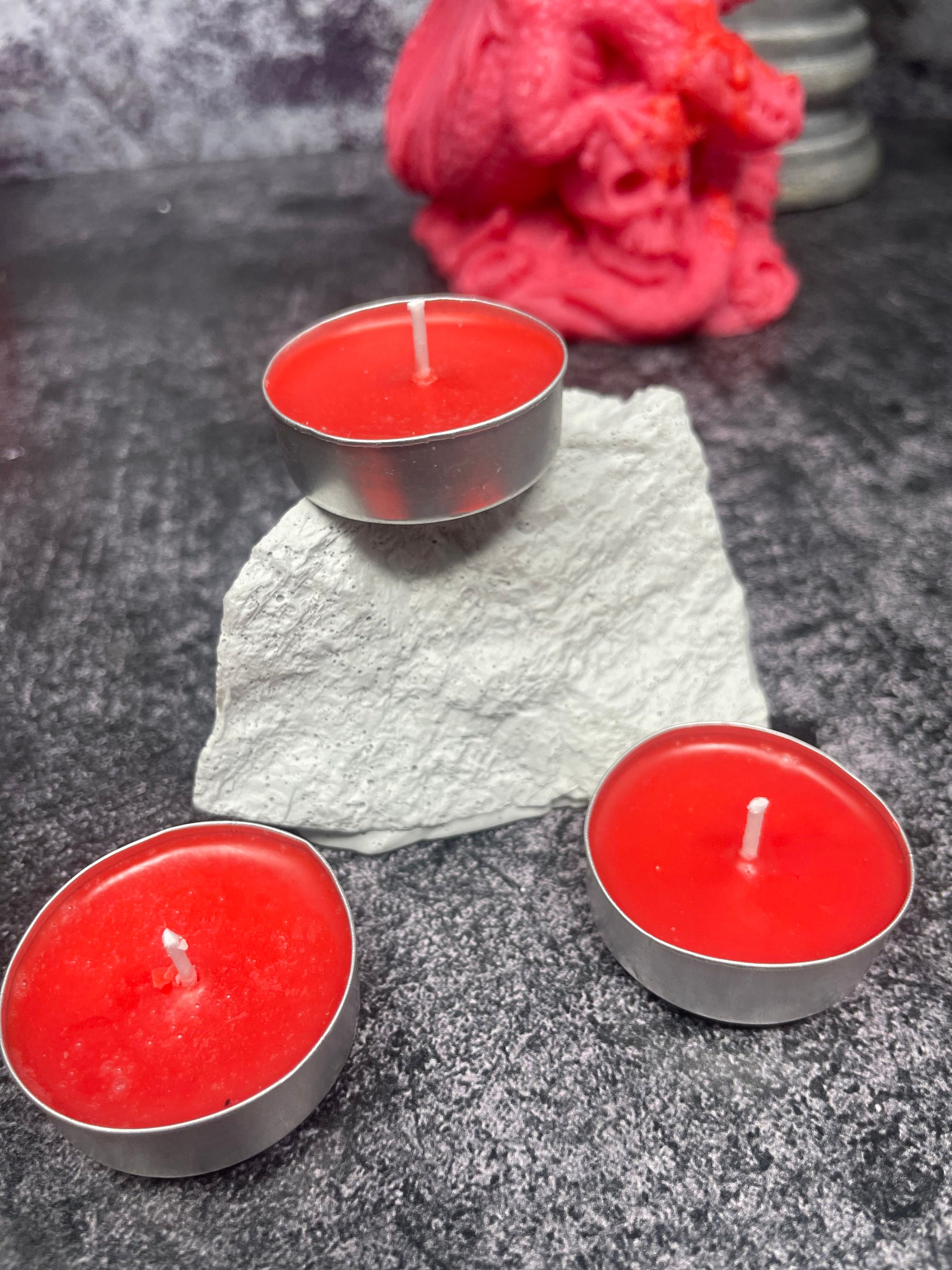Dragon's Blood Scented Soy Candle, Handmade Dragon Statue Candle ...