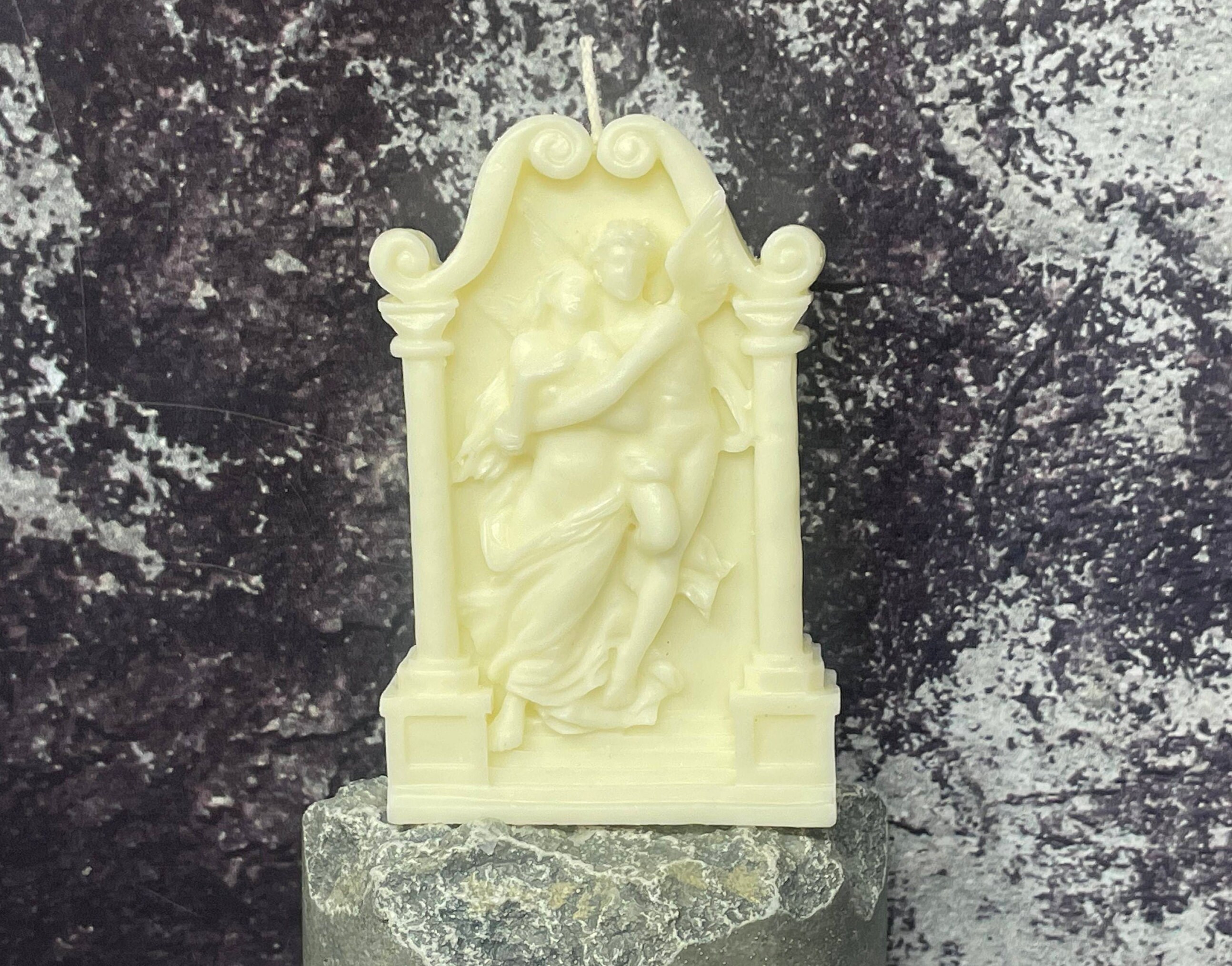 Eros & Psyche Love Couple Candle, Antique Lovers, Greek Sculpture, Art ...