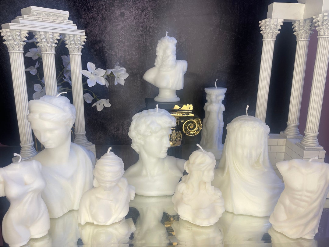 Greek and Roman Gods and Goddesses, Handmade Art Style Antique Statue ...