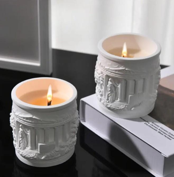 Ancient Greek Artemis Temple Scented Handmade Soy Wax Candle, Romantic ...