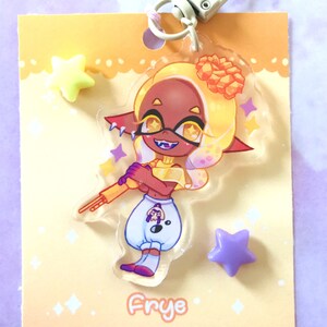 Splatoon 3 Acrylic Charms: Shiver, Frye, Bigman (2.5") - Etsy